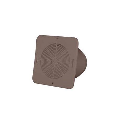 Duraflo 646015br Soffit Exhaust Vent 5 34 In W Vinyl Brown Buy Now