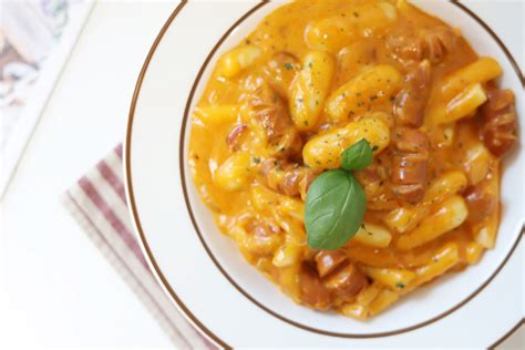 로제떡볶이만들기