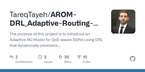Github Tareqtayeharom Drladaptive Routing Optimization For Qos