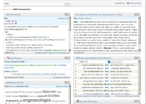 Web Frontend Of The Dwds System Dwdsde Download