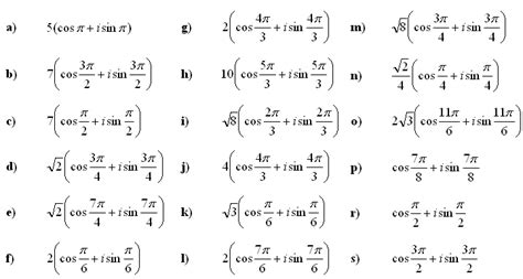 Answers To Math Exercises And Math Problems Complex Numbers And Complex Equations