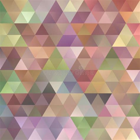Gradient Abstract Triangular Polygon Background Template Design Stock Vector Illustration Of