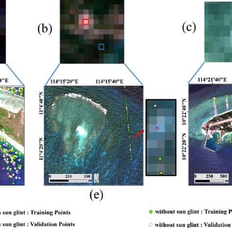 Schematic Diagram Of Sun Glint And Sun Glint Free Pixels And Spatial Download Scientific