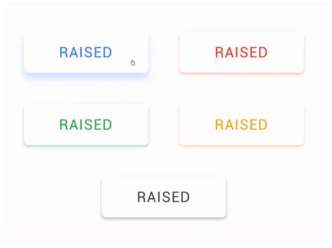 Material Ui React Theme Buttons Design On Behance