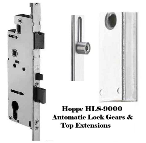 Hoppe Manual In Active Lock Gear HLS Series Mm Backset With Bottom Shootbolt