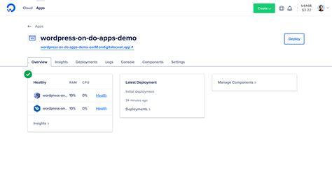 Installing Wordpress On The Digitalocean App Platform Wp Content
