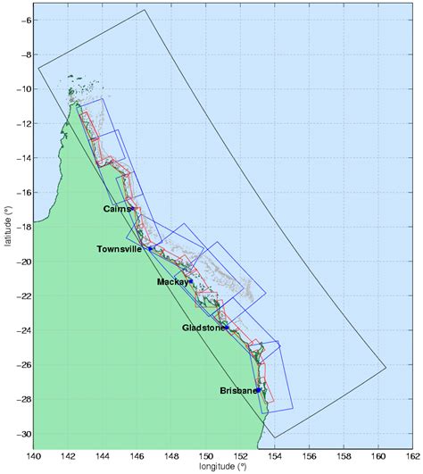 nested grid system one a grid black resolution 7 5′ eight b grids