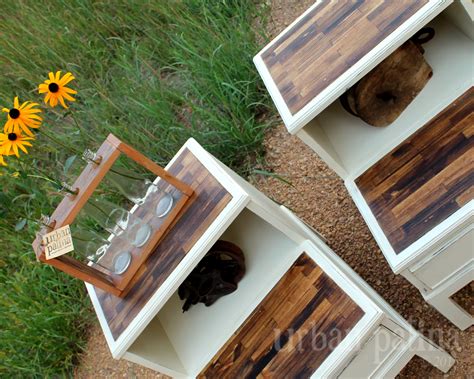 Urban Patina Authentically Crafted Home Gift Modern Rustic End Tables