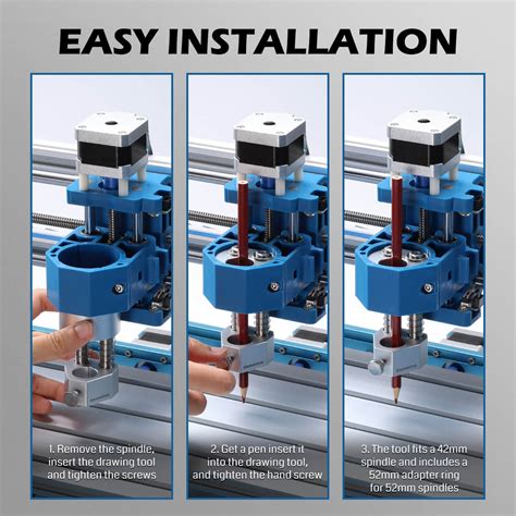 Cnc Router Drawing Robot Tool Pen Plotter Handwriting Robot Module E