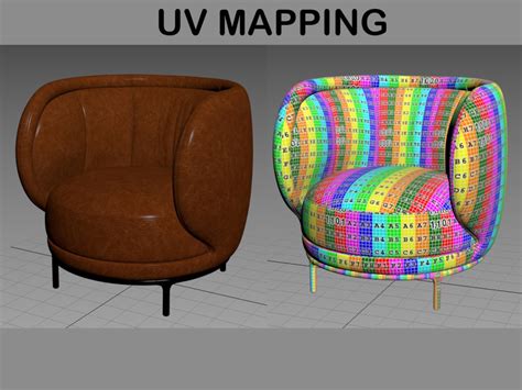 Your 3d Model Uv Unwrapped Uv Mapping Upwork