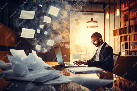 Premium Photo The Power Of A Paperless Workflow Exploring The