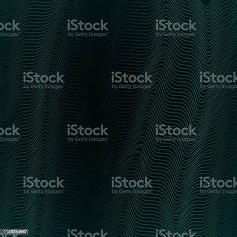 Abstract Background With Wavy Lines Of Waveform Dynamic Pattern Of Lines Stripe Specks Points