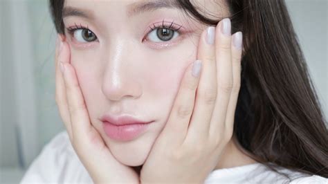 Grwm 촉촉하게 맑게 🎐 여름 쿨톤 라이트 핑크 메이크업 👚 Youtube