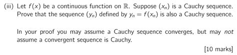 Solved Iii Let Fx Be A Continuous Function On R Suppose