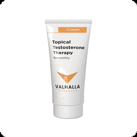 Topical Testosterone Therapy Bimonthly Valhalla Vitality