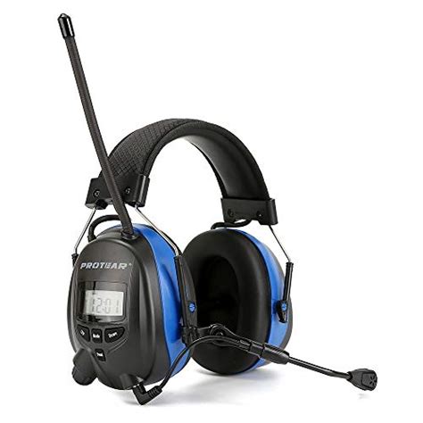 Buy 1 Get 1 🔥 Protear Digital Radio Ear Muffs Ear Hearing Protection