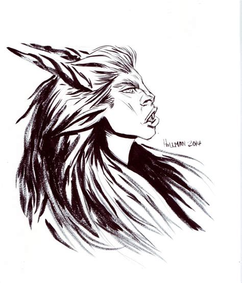 Inktober Day 18 Satyr Girl By Enydimon On Deviantart