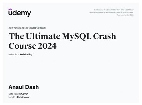 Ansul Dash On Linkedin Sql Dataanalysis Continuouslearning Udemy