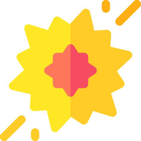 Explosion Basic Rounded Flat Icon