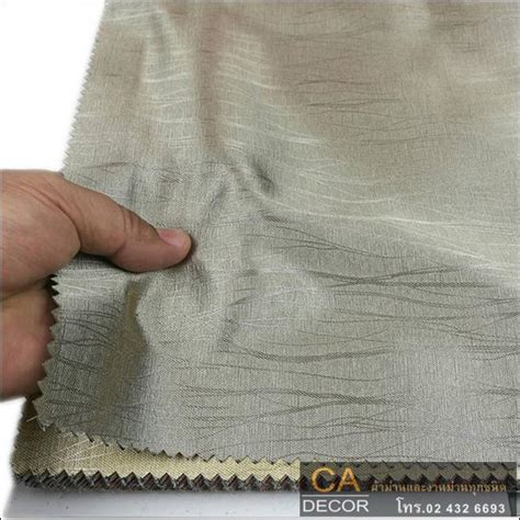 ผ้าม่านลายเส้นแนวขวาง ผ้าอัดลาย ให้ลายที่เด่นชัด สวยงาม ผ้ากันแสงหน้ากว้าง