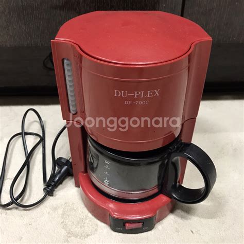 듀플렉스 커피메이커 주방소형가전 중고나라