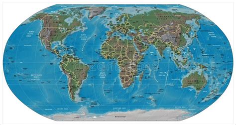 World Detail Map Stock Illustration Illustration Of Chad 74817637