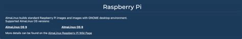 Installer Alma Linux Sur Raspberry Pi Alternative Centos Raspberrytips