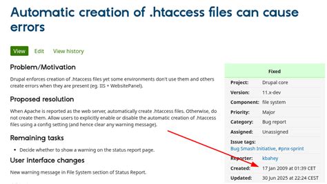 Disable Auto Generated Htaccess In Drupal 113 Goran Nikolovski