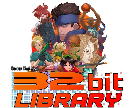 32 bit library retro game books