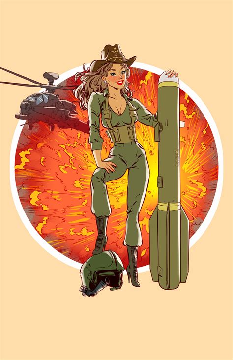 Military Pin Up Girls