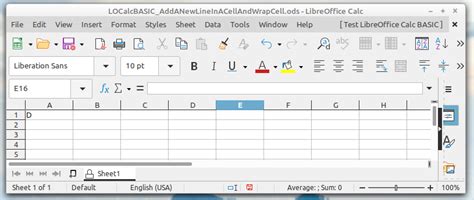 BASIC Calc How To Expand The Height Of A Row Or All Rows Having Wrapped Cells And Under