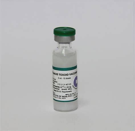 Tetanus Toxoid Vaccine Adsorbed Who Prequalification Of Medical Products Ivds Medicines