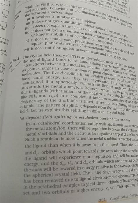 Square Planar Structures Of 4 Coordinate Cong The Tetrahedral And Filo