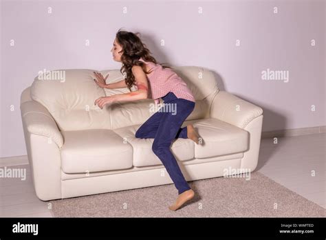 Victim Abuse And Domestic Violence Woman Crying Suffering Domestic
