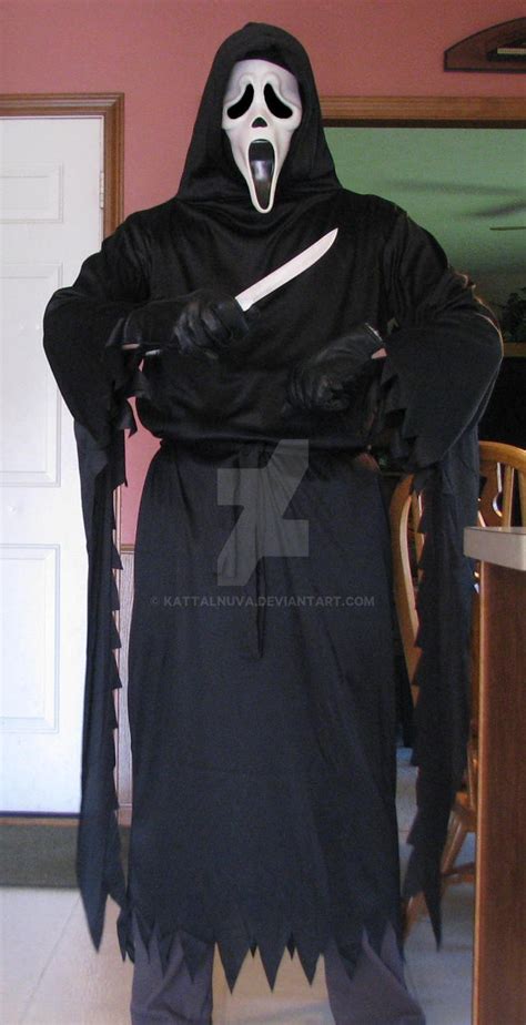 My Ghostface Costume By Kattalnuva On Deviantart