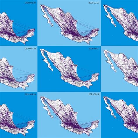Network Visualizations For Selected Days On Each Network We Show The Download Scientific