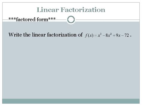 Section 2 5 Complex Zeros And Fundamental Theorem