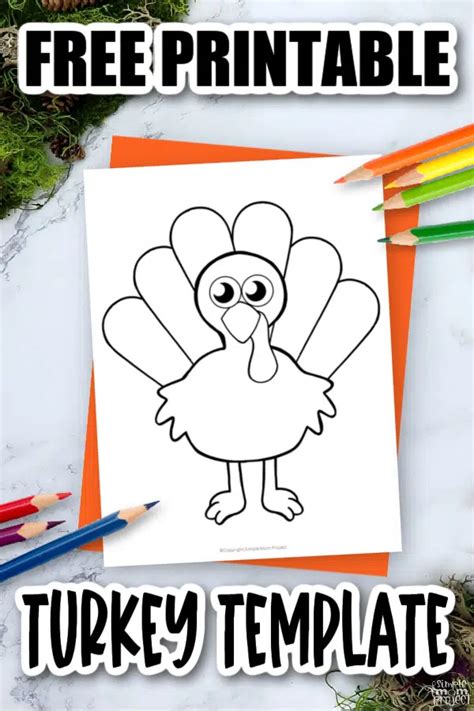 Turkey Body Template Printable