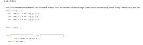 Solved QUESTION Write A User Defined Function That Takes A Chegg