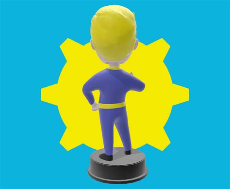 👦 Vault Boy Bobblehead・free Stl File For 3d Printing・cults