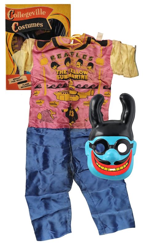 1968 Collegeville The Beatles Yellow Submarine Blue Meanie Costume W