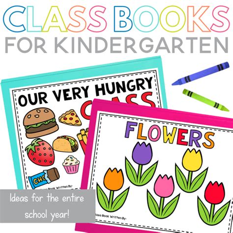 Class Books To Make In Kindergarten Sarah Chesworth