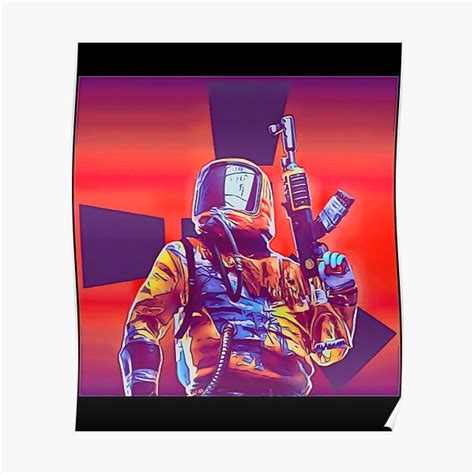 Rust Game Hazmat Suit Poster For Sale By CTTDesigns Redbubble
