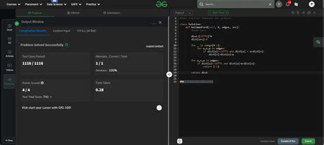 Gfg160 Gfg160 Geeksstreak2024 Graphalgorithms Bellmanford Pranjal Chaudhari