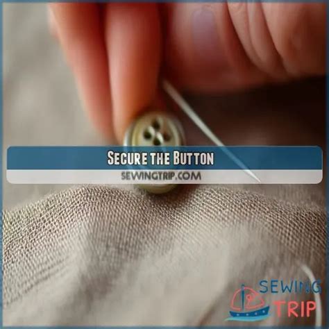 How To Hand Sew A Button Easy Step Guide For Perfect Results