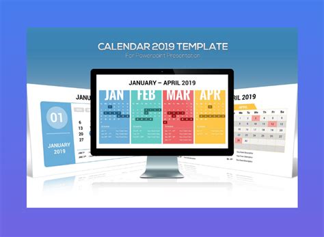 18 Best PowerPoint Calendar Template PPT Designs For 2019