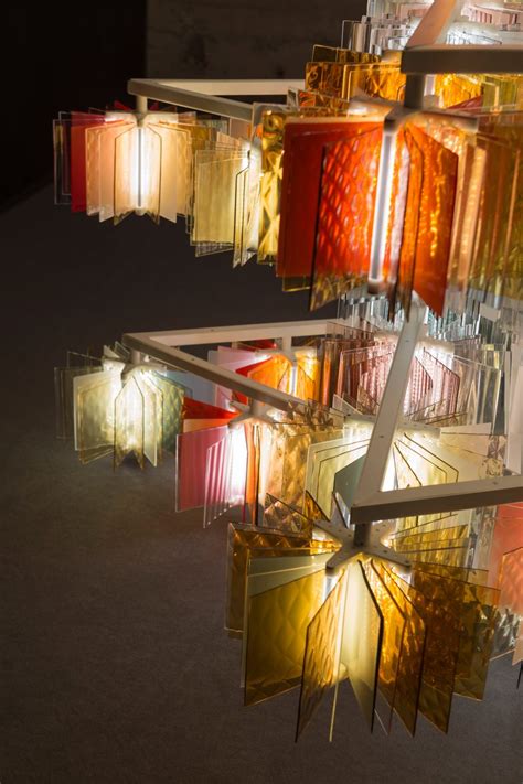 Luca Nichetto Fills Room With Totem Like Glass Lamps For Decode Recode