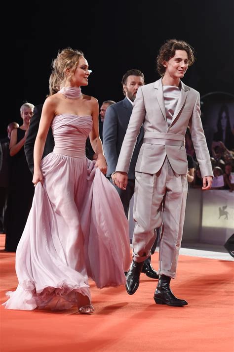 Timothée Chalamet Lily Rose Depp Venice Film Festival 2019 Ps Celebrity
