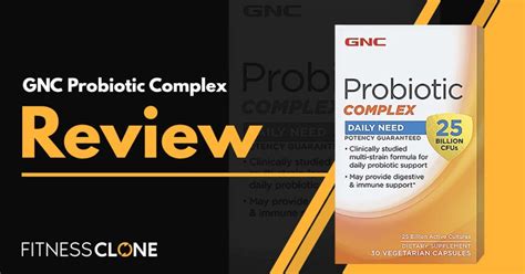 Gnc Probiotic Complex Review How Effective Is This Supplement