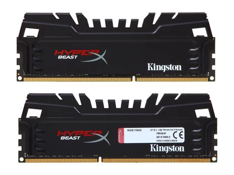 HyperX Beast 32GB 4 X 8GB DDR3 2400 Desktop Memory Model HX324C11T3K4 32 Newegg Com